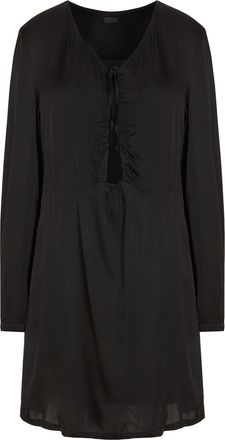 8 by YOOX CUT-OUT FRONT L/SLEEVE MINI DRESS