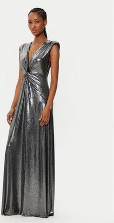 Rinascimento Rinascimento Abendkleid CFC0019762002 Silberfarben Regular Fit