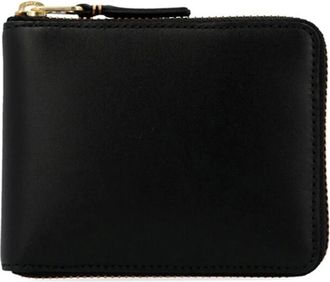Comme Des Gar&ccedil;ons Leder Rei&szlig;verschluss-Portemonnaie - - Accessories - Damen - Schwarzk - ONE SIZE