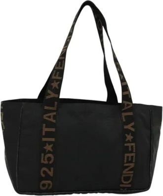 Fendi Damen, Pre-Owned, Schwarzk, ONE SIZEGröße