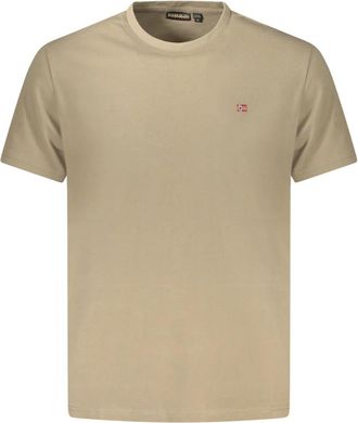 Napapijri Salis Kurzarm-T-Shirt - - Tops - Herren - Braun - L