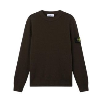 Stone Island Round-Neck Strickwaren - - Knitwear - Herren - Grau - L