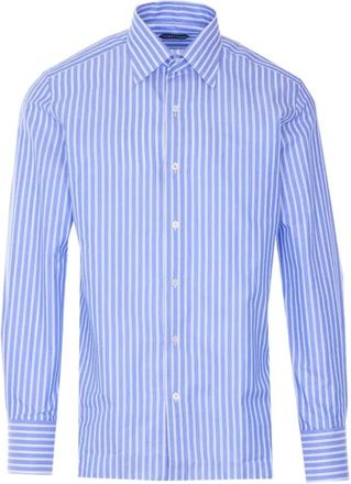 Tom Ford Homme, Chemises, Bleu, Taille: XL Chemise en coton