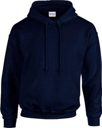 Gildan Sweatshirt mit Kapuze Heavy Blend 5XL,1x Navy & 1 HLKauf Block