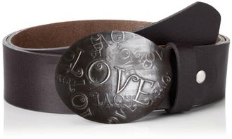 MGM Damen G&uuml;rtel Love, Gr. 105 cm, Braun (Dkl.braun-nero 7)