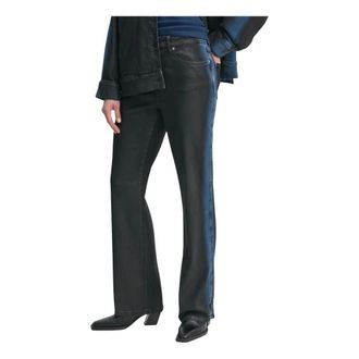 Gestuz Straight Leg Jeans - - Trousers - Damen - Schwarzk - W28