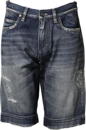 Dolce & Gabbana Homme, Shorts, Bleu, Taille: XS Bermuda Denim Shorts