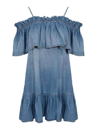 Pinko Robe Au Genou - Denim