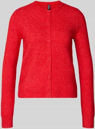 Pieces Regular Fit Strickjacke mit Woll-Anteil Modell MALOU