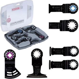 Bosch MT-Zubeh&ouml;rset, 6-teilig, ideal f&uuml;r hochpr&auml;zise Arbeiten, langlebige und effiziente Werkzeuge, perfekt f&uuml;r den professionellen Einsatz und