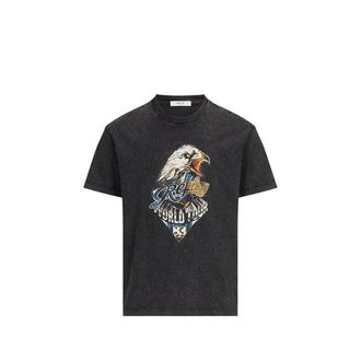 Replay T-shirt d&eacute;lav&eacute; &agrave; motif en coton
