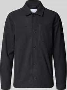 Lindbergh Relaxed Fit Hemdjacke mit Brusttasche