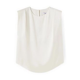 Motivi Satinbluse mit Tr&auml;gern - - Blouses & Shirts - Damen - Wei&szlig; - XS