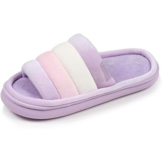 Isotoner Chaussons sandales BLOUP Femme Multicolor violet