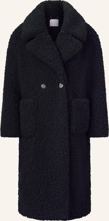 Rich & Royal Teddyfell-Mantel blau