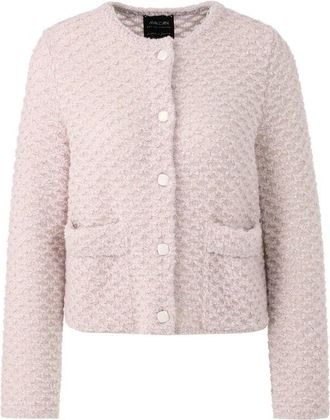 Marc Cain Damen Strickjacke mit Alpaka und Wolle