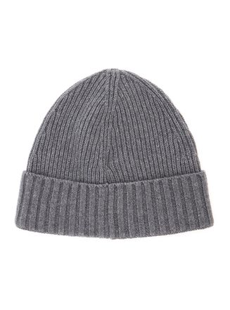 Stone Island Boys Beanie Tech Fabric Grey Hat