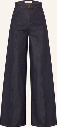 Max Mara Wide Leg Jeans Quatto blau
