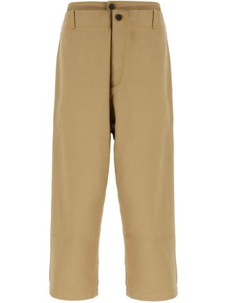 Vivienne Westwood pantalon droit à taille double - Marron