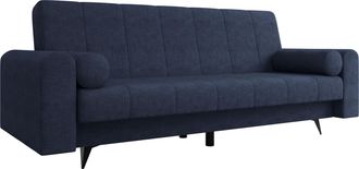 Mirjan24 Schlafsofa mit Bettkasten Zuri, Sofa mit Schlaffunktion, Polstersofa, Bettsofa, Couch, Bettfunktion, Couchgarnitur, Dauerschl&auml;fer-Sofa (Flow 22)