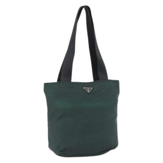 Prada Pre-owned Vintage Nylon Tote Bag - - Pre-owned - Damen - Gr&uuml;n - ONE SIZE