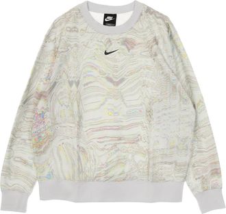 Nike Trendy Fleece Crew Sweatshirt - - Sport - Damen - Wei&szlig; - XS