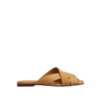 Tod's Sand.Cuoio Flat 99L Fasce Incr - Femme - Chaussures - Brun - Taille: 36 EU