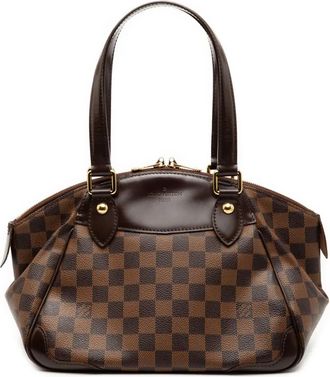 Louis Vuitton 2011 Damier Ebene Verona PM satchel - Braun
