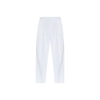 Dolce & Gabbana Homme, Pantalons, Blanc, Taille: S Pantalon de costume