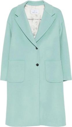 Manuel Ritz Femme, Manteaux, Bleu, Taille: 36 FR Manteau crois&eacute;