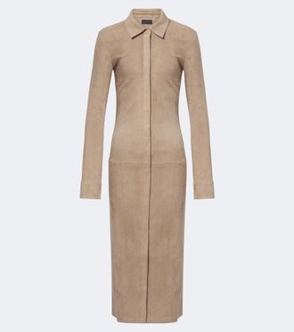 Stouls Robe chemise Becky en daim