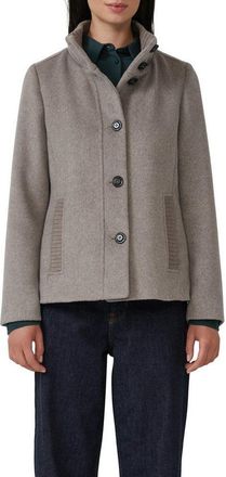 s.Oliver Wolljacke mit Stehkragen und Knopfleiste