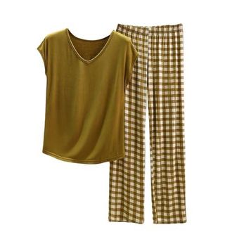 Generic Surv&ecirc;tement pour femme &agrave; col rond et en peluche &eacute;paisse et chaude en laine dagneau - Ensemble de sport tendance pour lhiver - Surv&ecirc;tement pour femme -