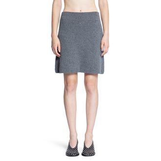 Jil Sander Wool Knit Mini Skirt