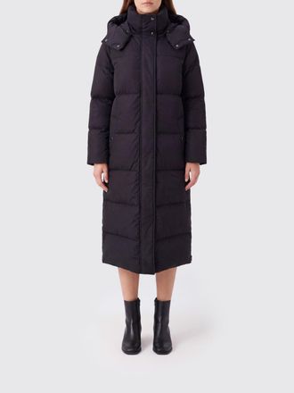 Woolrich Doudoune longue matelass&eacute;e en nylon avec capuche amovible
