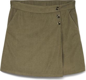 Vero Moda Vmelly Hw Short Wrap Skirt WVN Ga