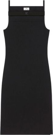 Courr&egrave;ges Femme, Robes, Noir, Taille: 42 FR Short Robes