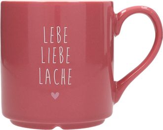 Depesche 0013594-001 Lieblingsbecher Motiv Nr. 1, Henkeltasse mit Spruch, 300 ml, aus Porzellan, teilweise mit Goldfolie und Innendruck