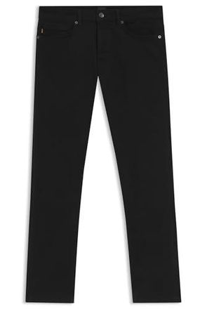 BOSS Hommes Delaware BO Jean Slim Delaware en Denim Stretch Confortable Stay Black