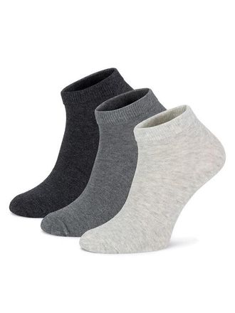 Gino Rossi Kurze Socken CEO_AS_GR_3MB_001S-AW26 (3-PACK) Grau