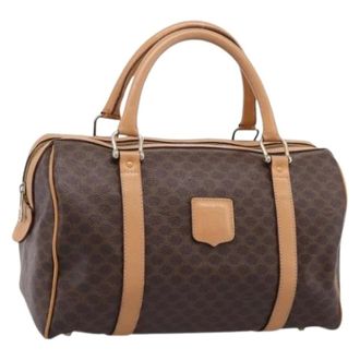 Celine Pre-owned Vintage Boston Bag - Femme - Pre-owned - Brun - Taille: ONE Size