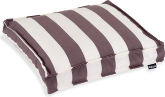 H.O.C.K. Classic Streifen Outdoor Sitzkissen Gr&ouml;&szlig;en (40x40x5cm, Brombeer)