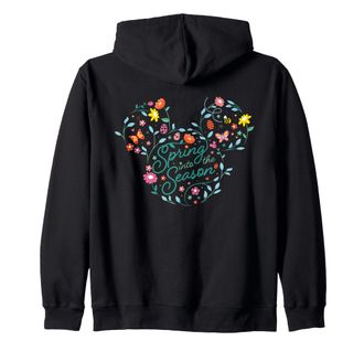 Disney Mickey Mouse Spring Into The Season Flower Icon Kapuzenjacke