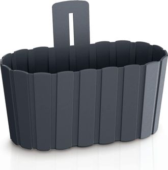 Prosperplast BOARDEE WALL 3,3L Wandtopf, Abmessungen (mm) 274x150x202, Farbe Anthrazit