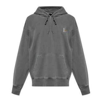 Carhartt Work in Progress Homme, Sweatshirts et sweats &agrave; capuche, Gris, Taille: M Hooded Nelson SweaT-shirt