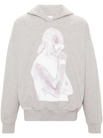 1989 STUDIO hoodie Slime en coton - Gris