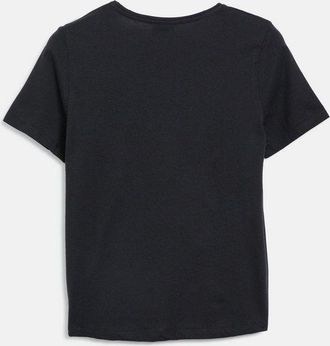 s.Oliver Kurzarmshirt T-Shirt T-Shirt mit Applikation
