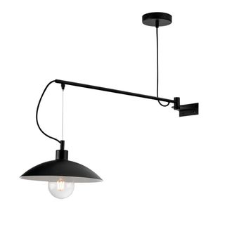 Luce-Ambiente-Design Eldorado Wall Light in Black Metal Suspension Style
