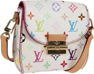 Louis Vuitton Pre-owned Toile sacs-louis-vuitton - Femme - Pre-owned - Blanc - Taille: ONE Size