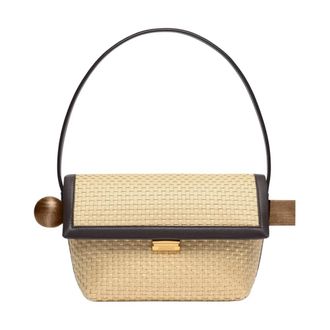 Jacquemus Luxuri&ouml;se Lederschultertasche - - Bags - Damen - Beige - ONE SIZE